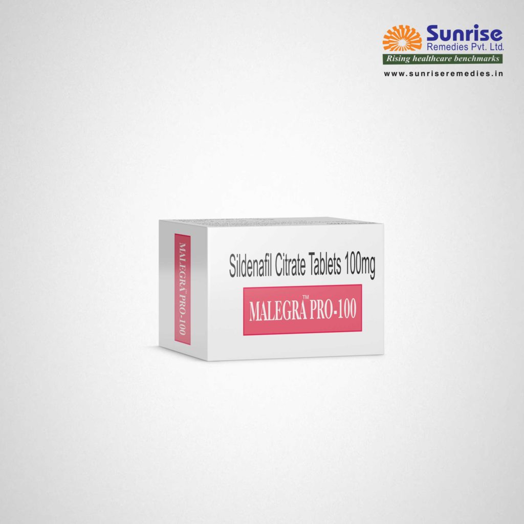 Malegra-pro | Sildenafil 100mg professional & flavored - Sunrise Remedies